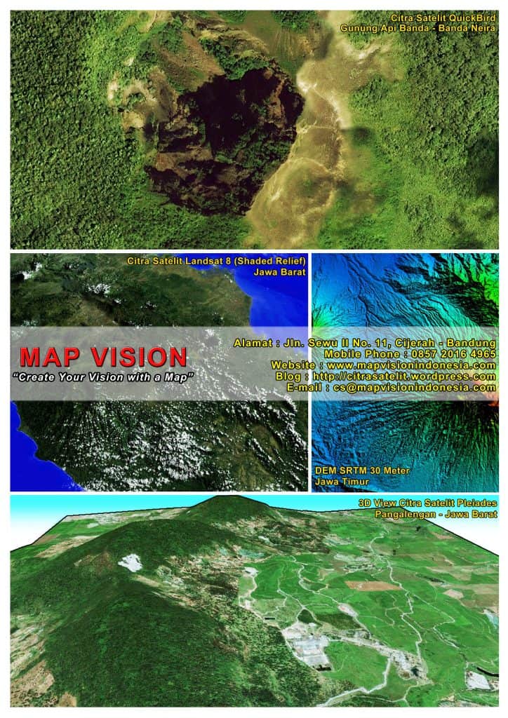 Jual Citra Satelit - Map Vision Indonesia