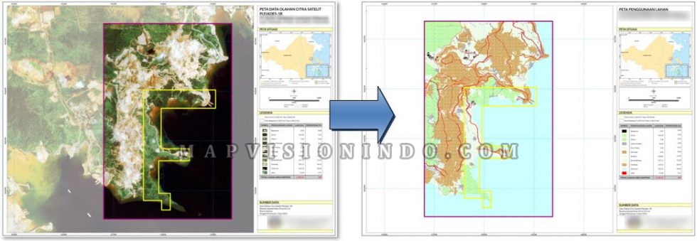 Citra Satelit untuk Pertambangan - Map Vision Indonesia