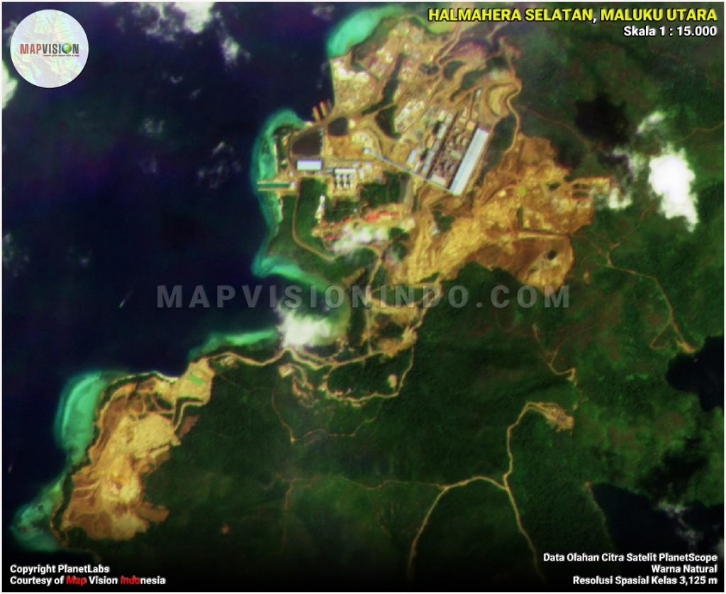 Citra Satelit untuk Pertambangan - Map Vision Indonesia