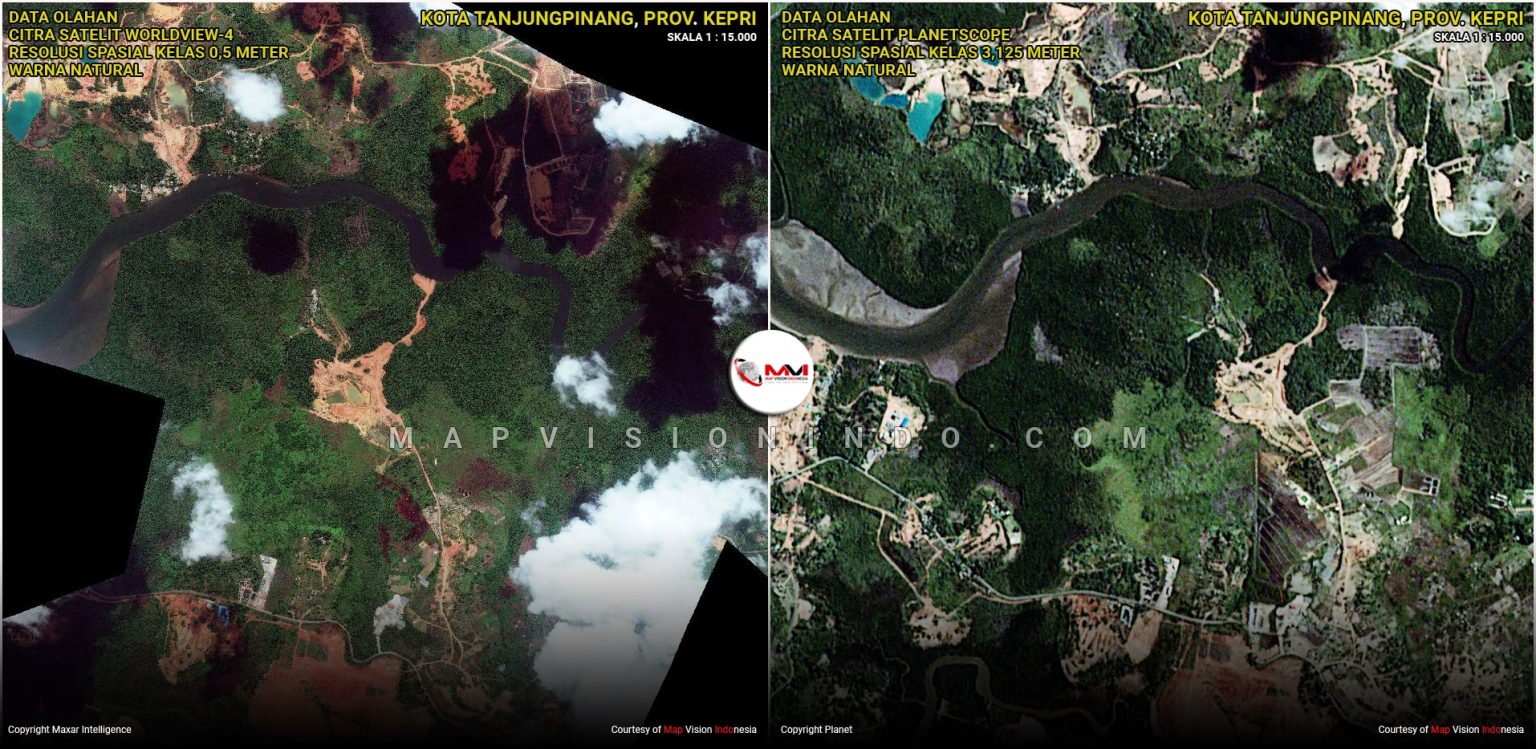 PlanetScope: Citra Satelit dengan Ketersediaan Data yang Lengkap - Map ...