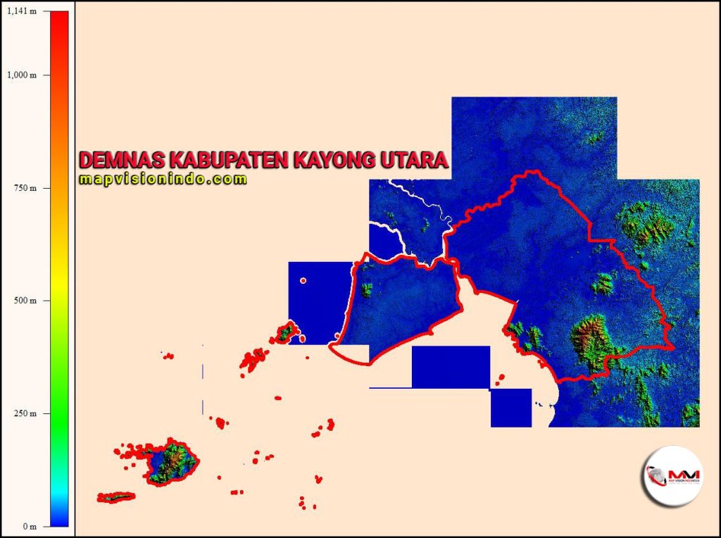 Download DEMNAS Gratis Kabupaten & Kota di Provinsi Kalimantan Barat ...