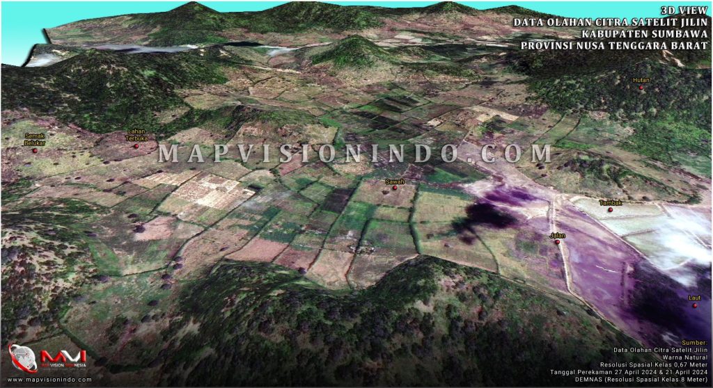 Jilin-1 (0.7 meter) - Map Vision Indonesia