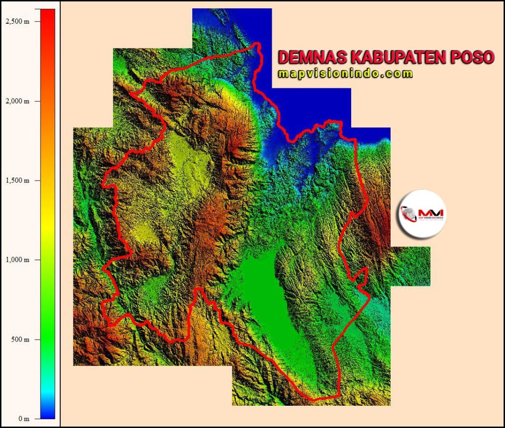 Download DEMNAS Gratis Kabupaten & Kota di Provinsi Sulawesi Tengah ...