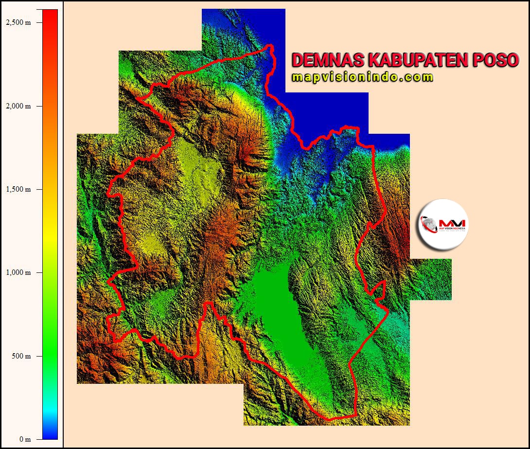 Download DEMNAS Gratis Kabupaten & Kota di Provinsi Sulawesi Tengah ...