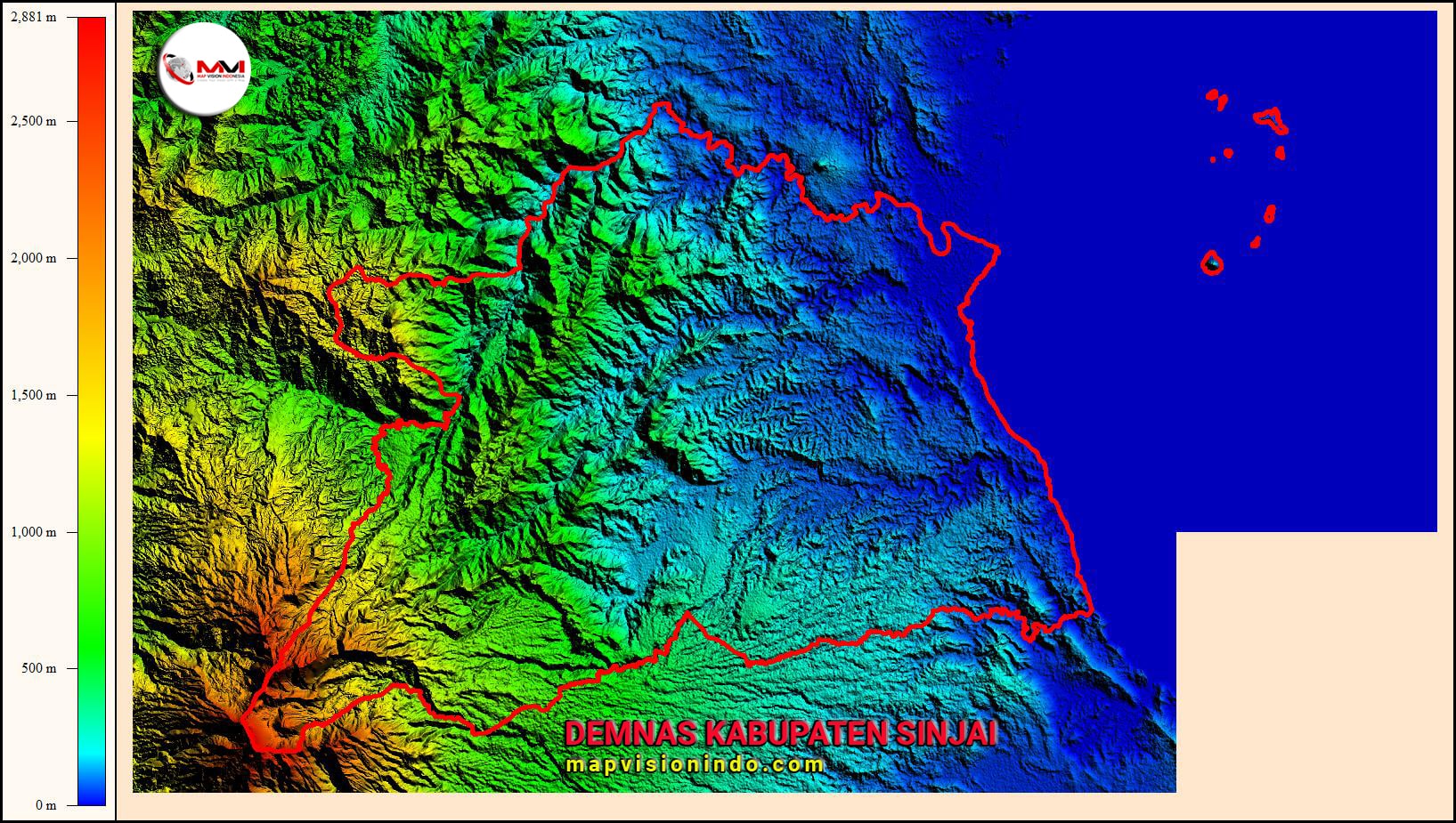 DEMNAS Kabupaten Sinjai - Map Vision Indonesia